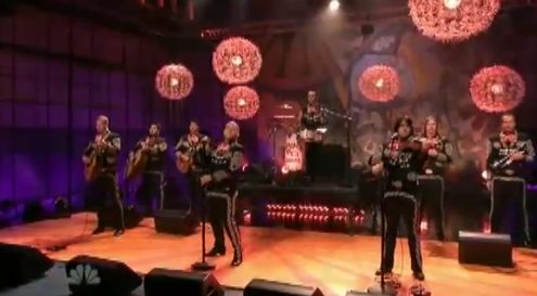Mariachi El Bronx on Jay Leno (Aug. 3, 2011) "48 Roses" - Grimy Goods ...