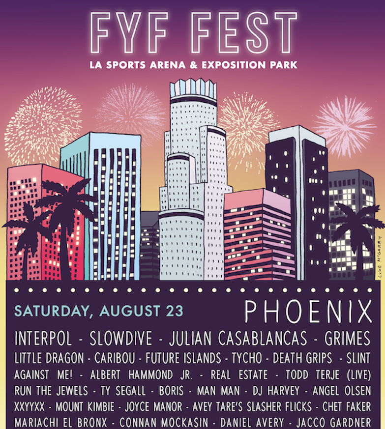 FYF Fest 2014 lineup announced, new location at LA Sports Arena ...