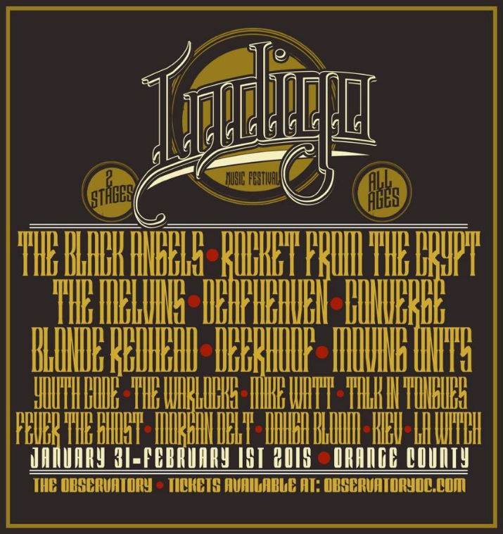 Indigo Music Festival Complete Lineup Announced: The Melvins ...
