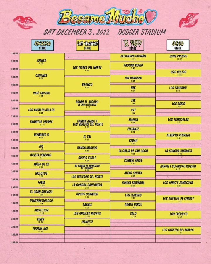 Set Times for Besame Mucho Festival and How To Get Tickets to the Sold ...