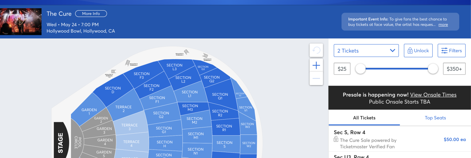 How To Get Tickets To The Cure's 2023 Tour - Grimy Goods - A Los ...