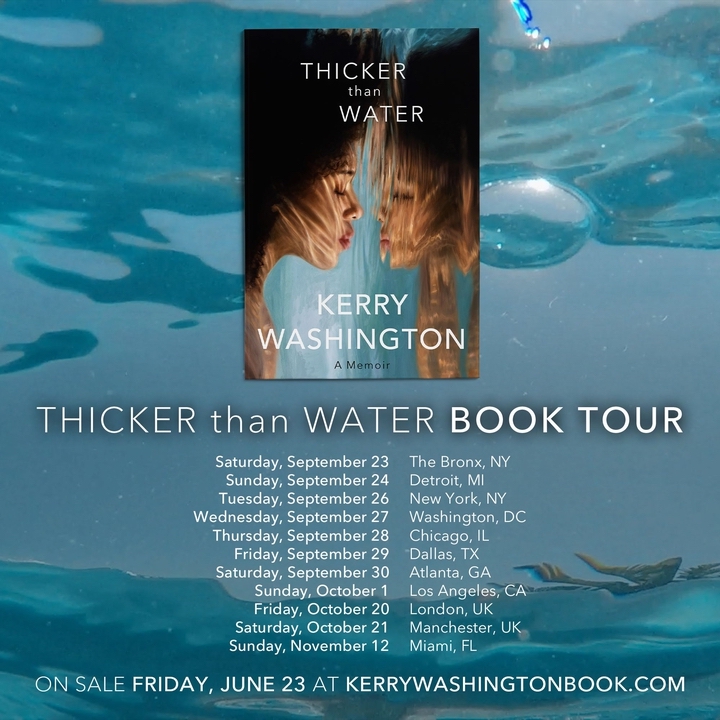 Kerry Washington Announces International Book Tour Dates - Here’s How ...