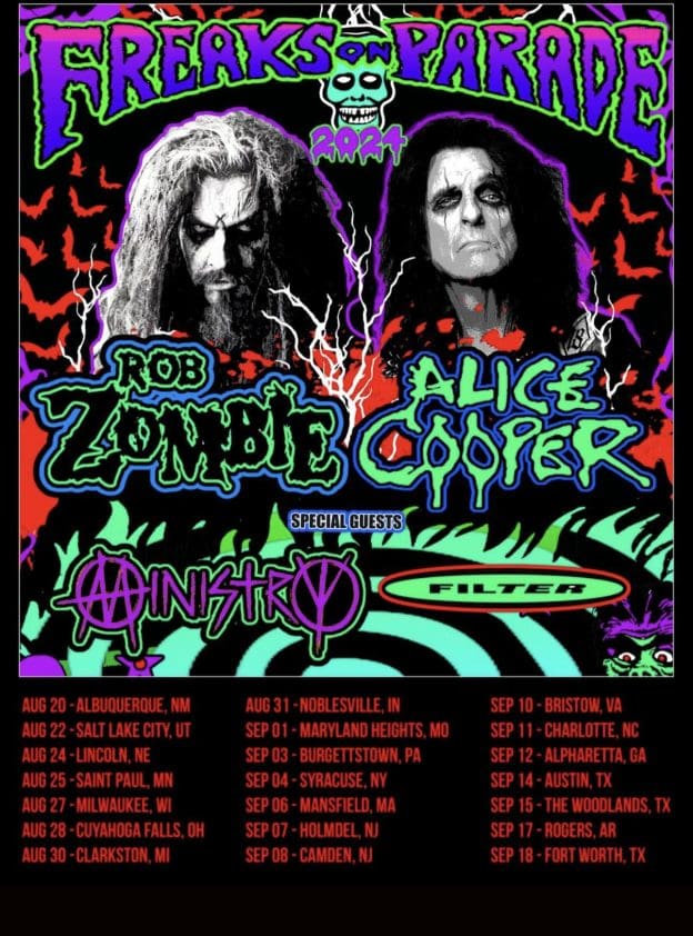 Rob Zombie and Alice Cooper Reveal Joint U.S. Tour Dates — Here's How ...
