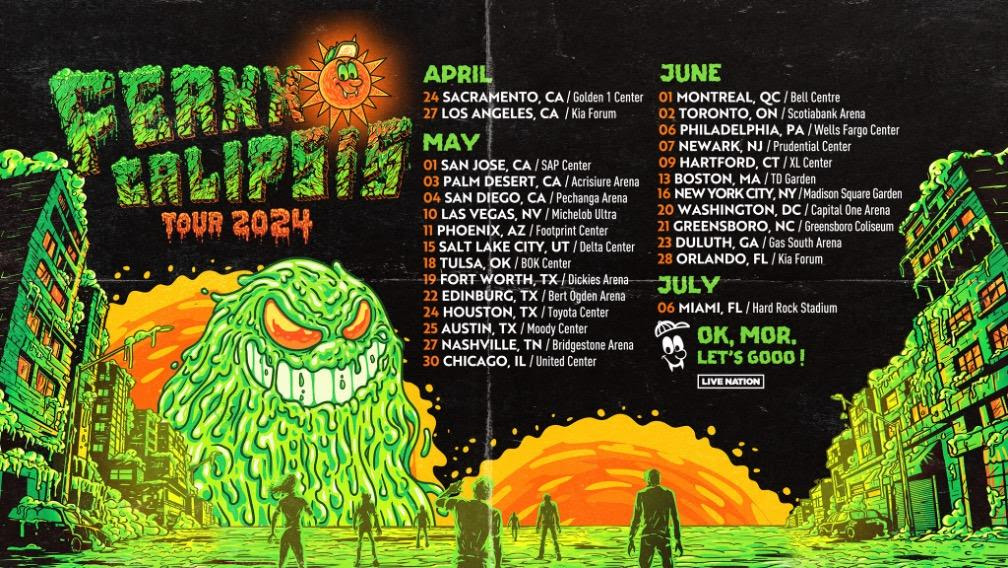 FEID Announces FerxxoCalipsis Tour 2024 — How To Get Presale Tickets ...