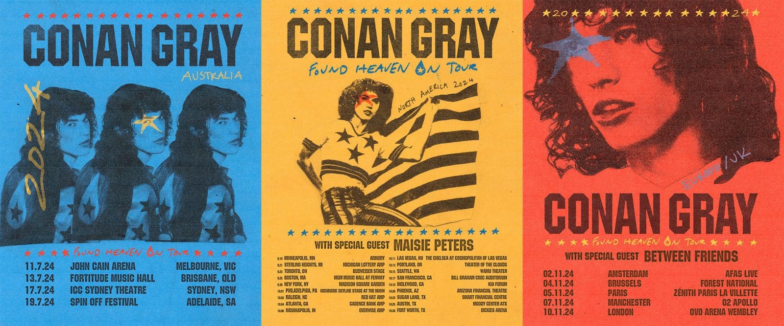 Conan Gray Reveals Global Found Heaven On Tour — Here's How To Get ...