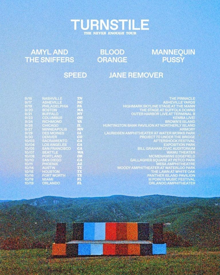 Turnstile Announce 2025 Tour Including Los Angeles Show at Exposition ...