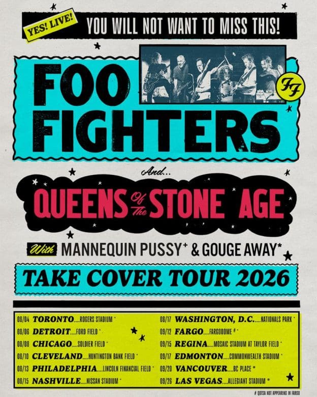 Foo Fighters with Queens of the Stone Age Presale Sign Up Closes at 11: ...